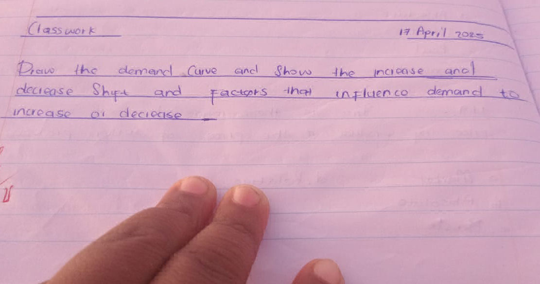 Draw the demand curve and show the increase | StudyX