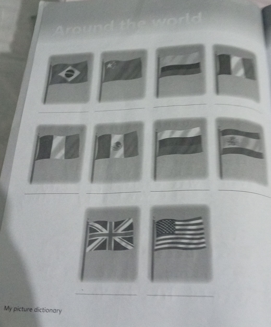 The image shows flags of different | StudyX