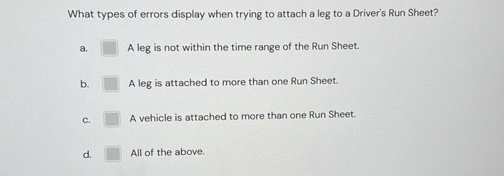 What types of errors display when trying to | StudyX