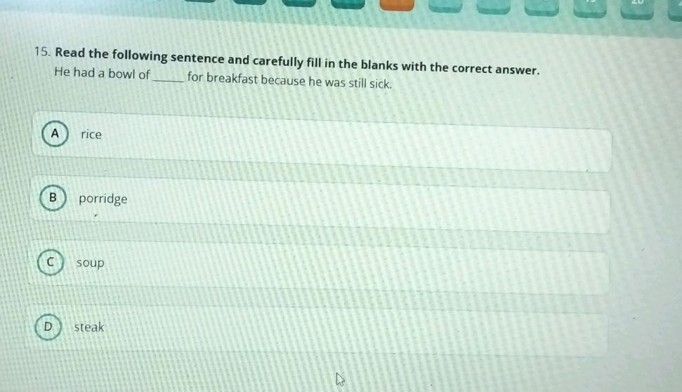 15. Read the following sentence and | StudyX