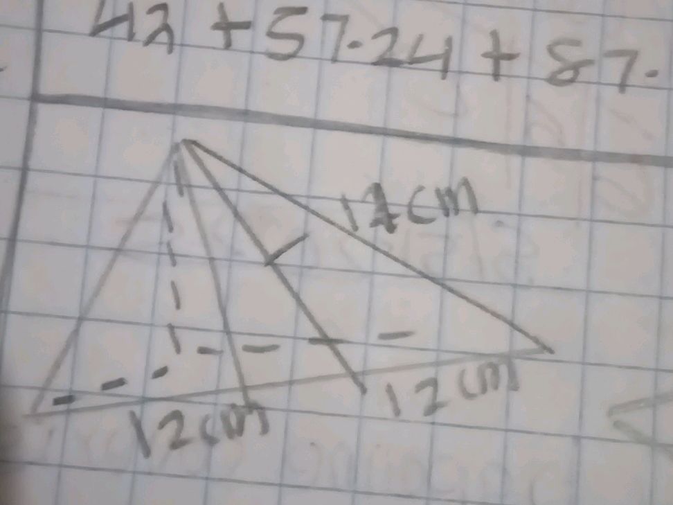 The image shows a 3D shape with a triangle | StudyX