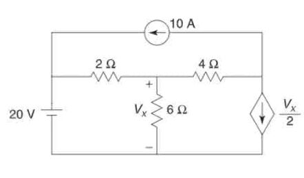 The circuit diagram shows a circuit with a | StudyX