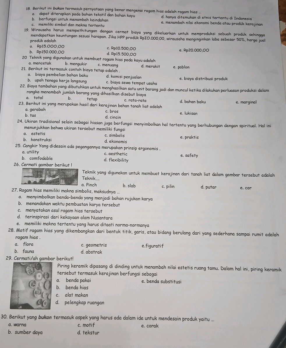 18. Berikut ini bukan termasuk pernyataan | StudyX