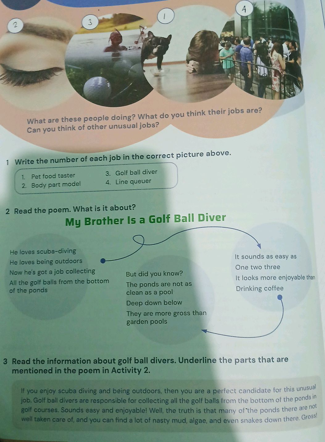 What are these people doing? What do you | StudyX