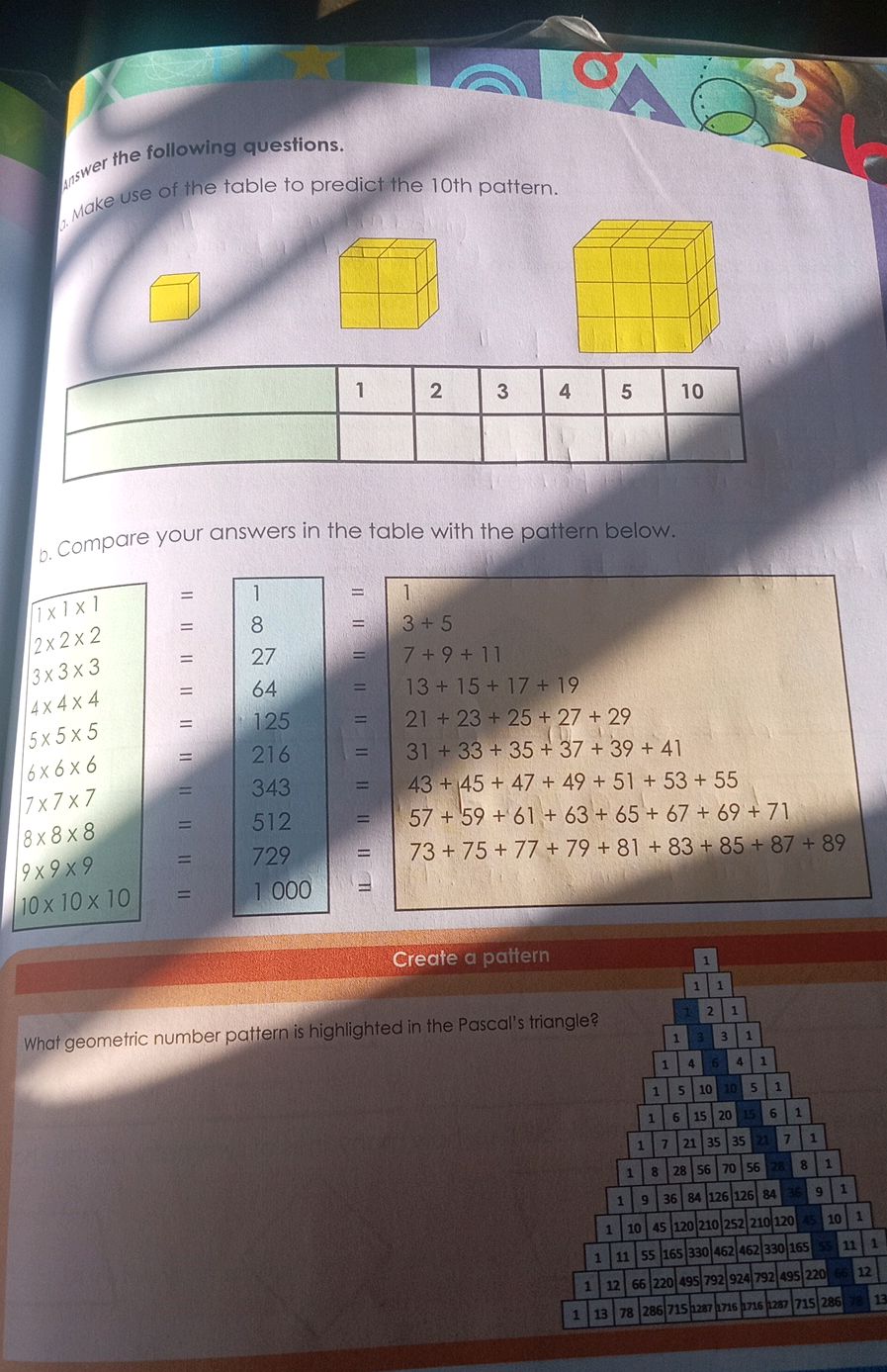 a. Make use of the table to predict the 10th | StudyX