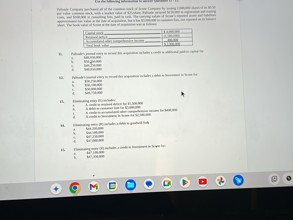 Use the following information to answer | StudyX