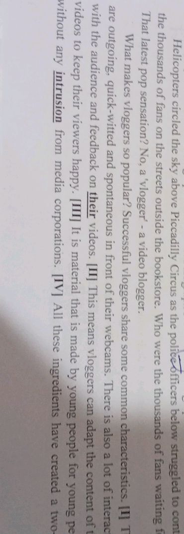 What makes vloggers so popular? Successful | StudyX