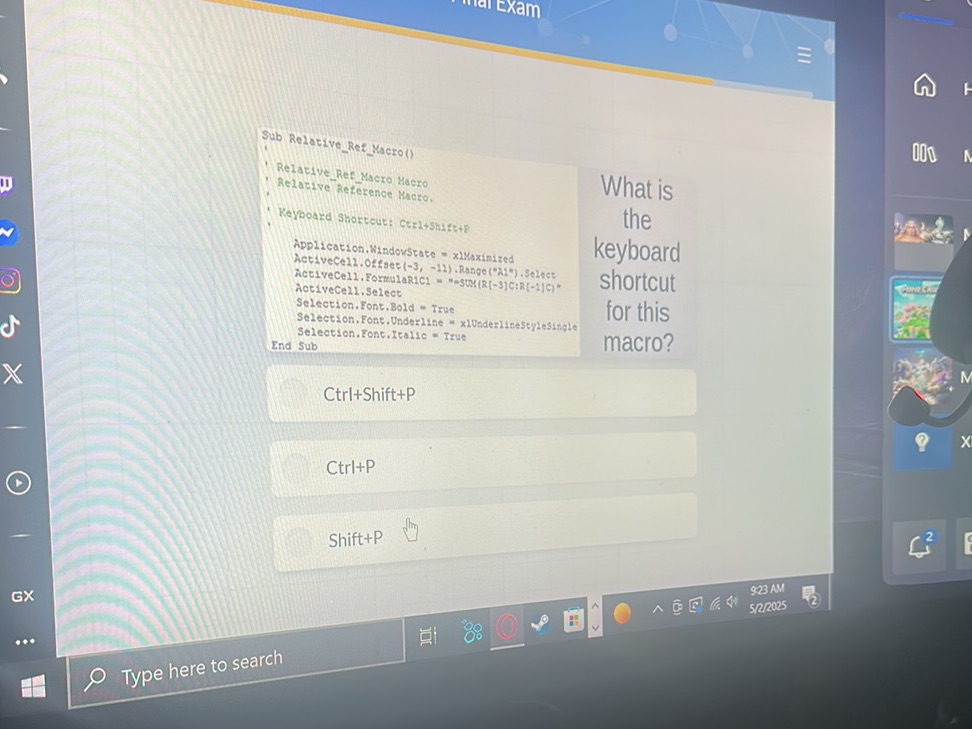 What is the keyboard shortcut for this | StudyX