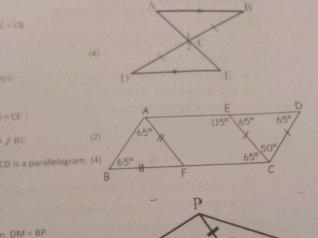 The image contains geometric diagrams with | StudyX
