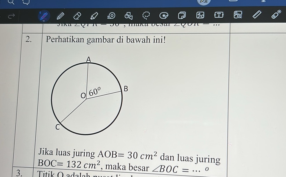 Perhatikan gambar di bawah ini! Jika luas | StudyX