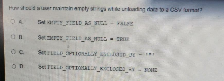 How should a user maintain empty strings | StudyX