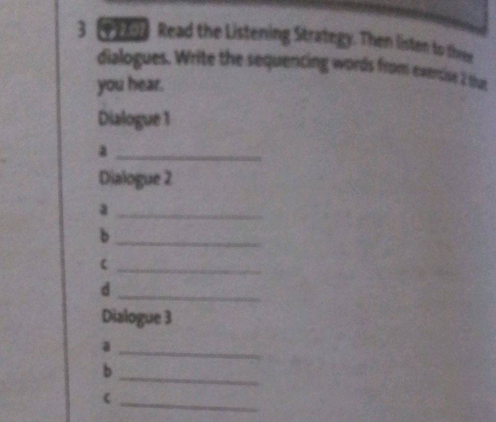 Read the Listening Strategy. Then listen to | StudyX