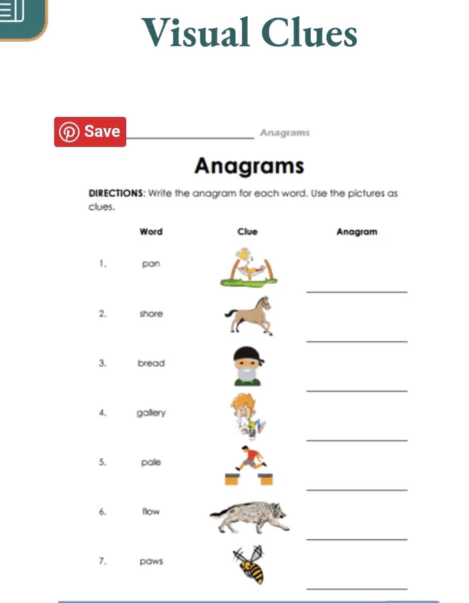 DIRECTIONS: Write the anagram for each word. | StudyX