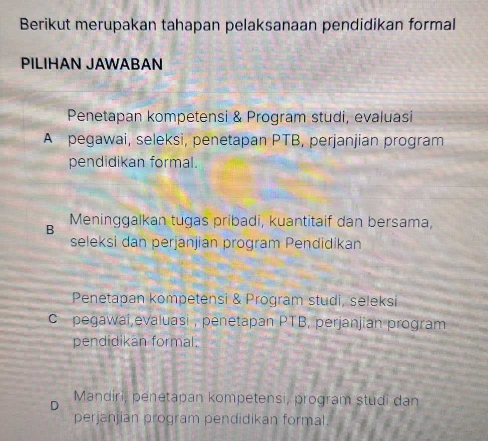 Berikut merupakan tahapan pelaksanaan | StudyX