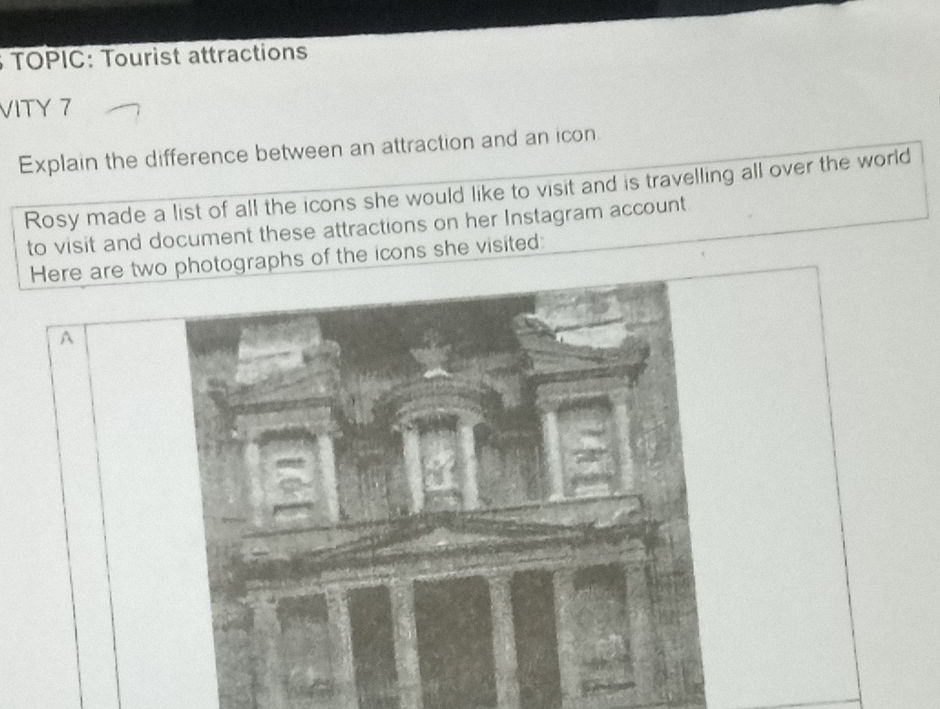 Explain the difference between an attraction | StudyX