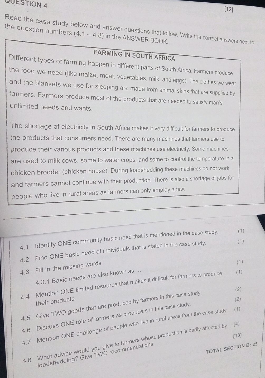 Read the case study below and answer | StudyX