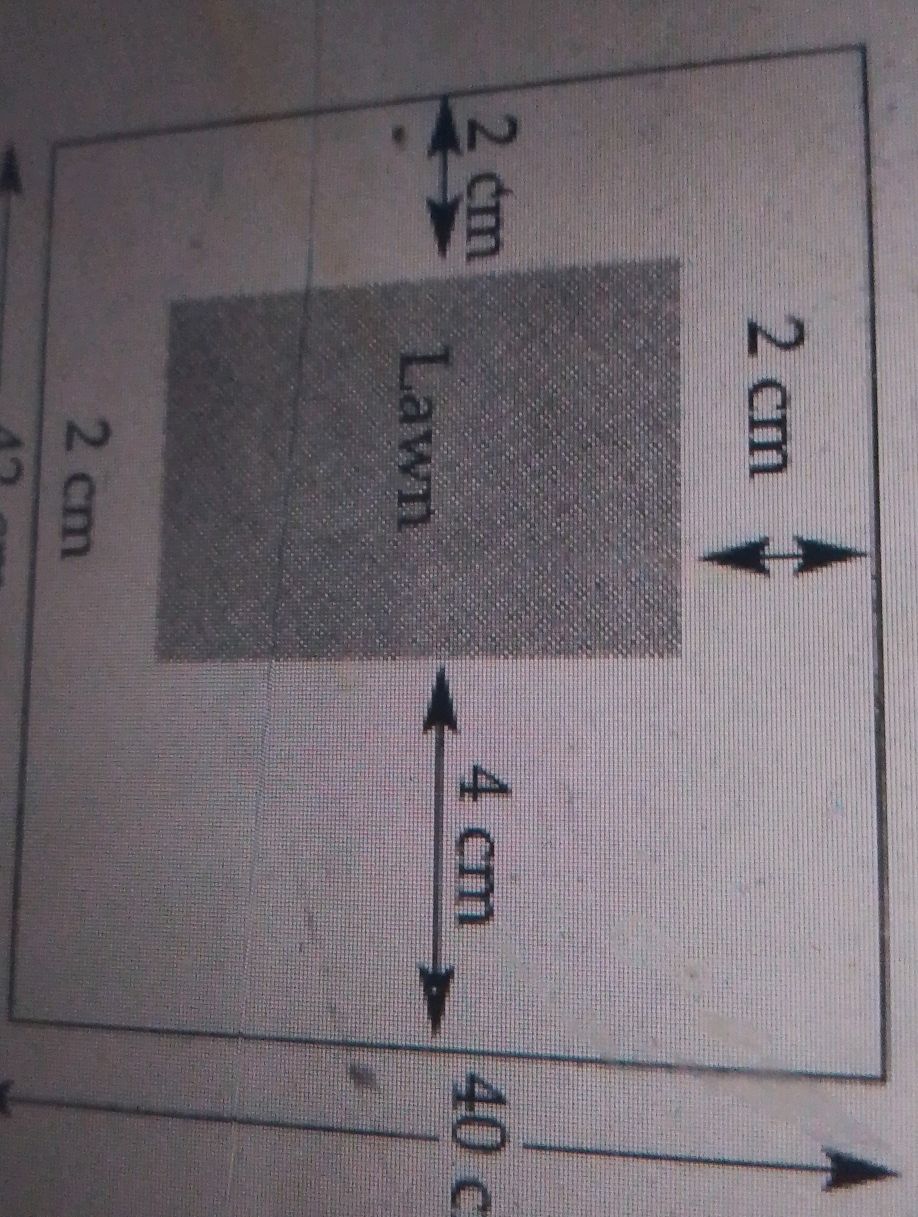 The image shows a rectangle with a smaller | StudyX