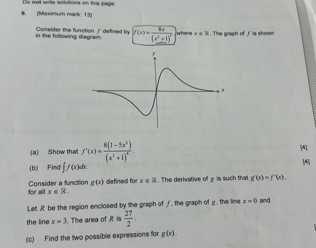 Consider the function $f$ defined by $f(x) = | StudyX