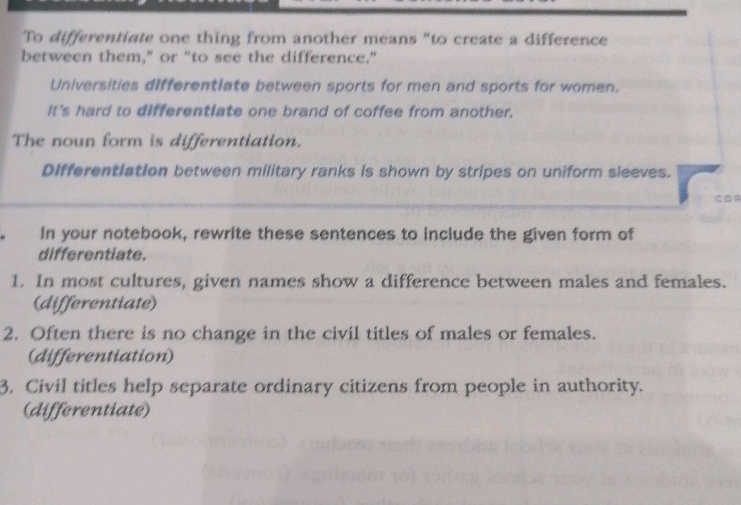 In your notebook, rewrite these sentences to | StudyX