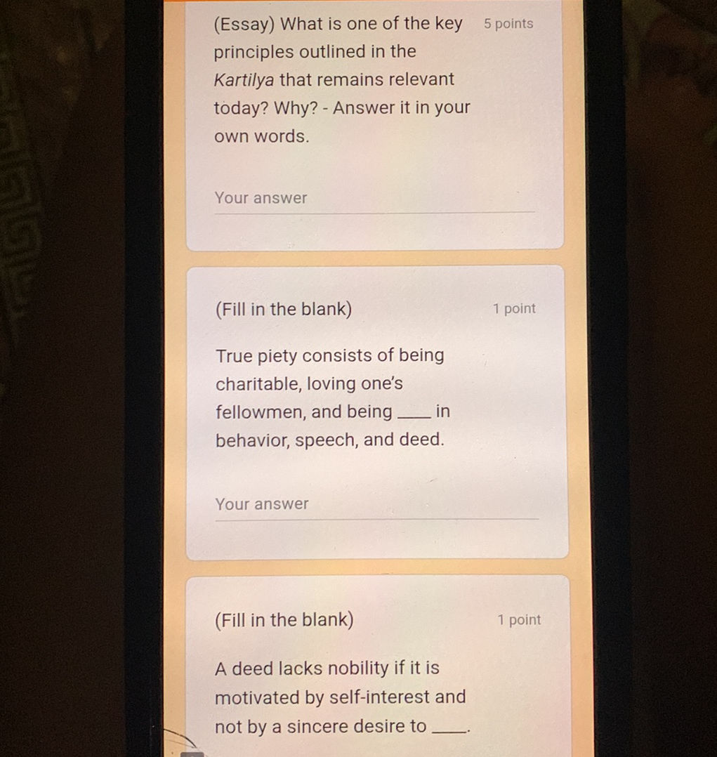 (Essay) What is one of the key principles | StudyX