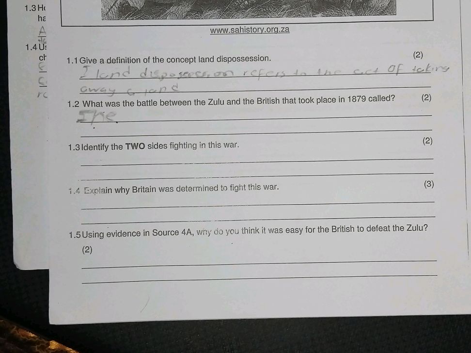 1.1 Give a definition of the concept land | StudyX