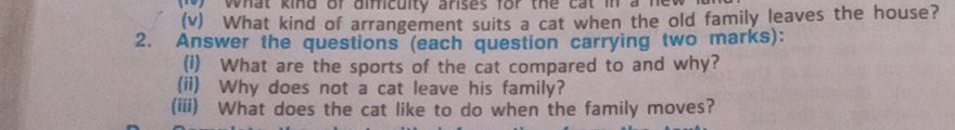 2. Answer the questions (each question | StudyX