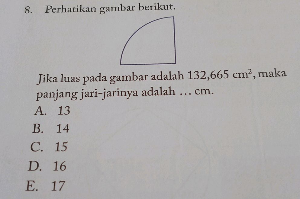 8. Perhatikan gambar berikut. Jika luas | StudyX