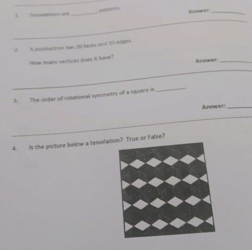 2. A polyhedron has 20 faces and 30 edges. | StudyX