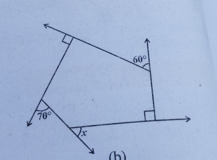 Find the value of $x$ in the given figure. | StudyX