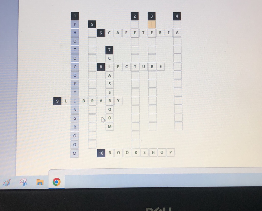 Crossword puzzle with the following clues: | StudyX