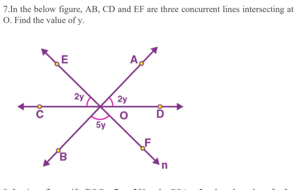 7. In the below figure, AB, CD and EF are | StudyX