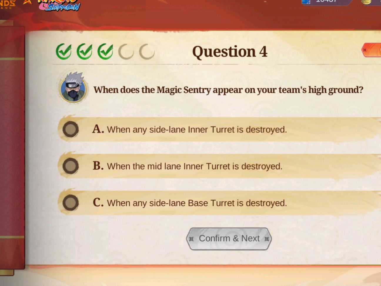 When does the Magic Sentry appear on your