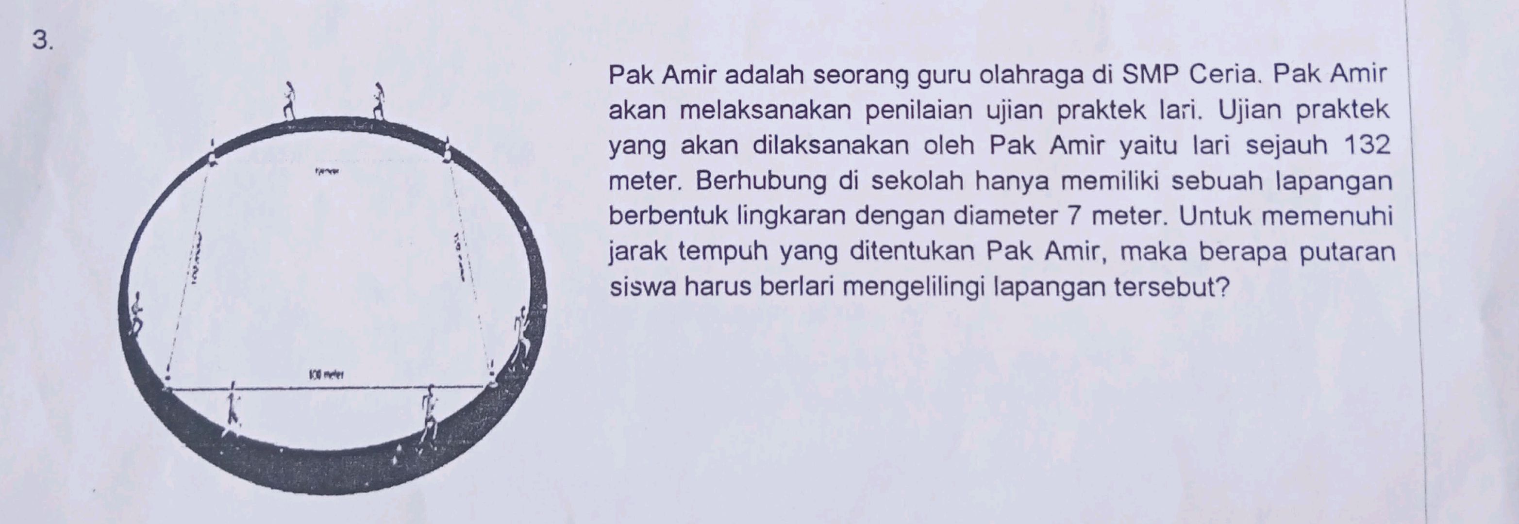 Pak Amir adalah seorang guru olahraga di SMP | StudyX