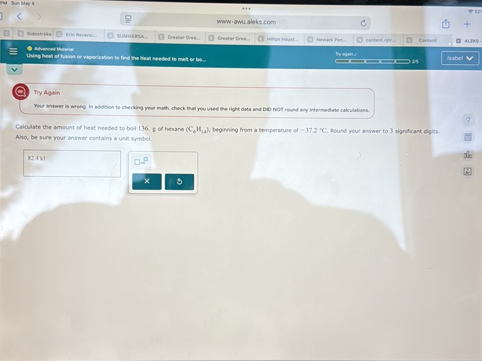 Calculate the amount of heat needed to boil | StudyX