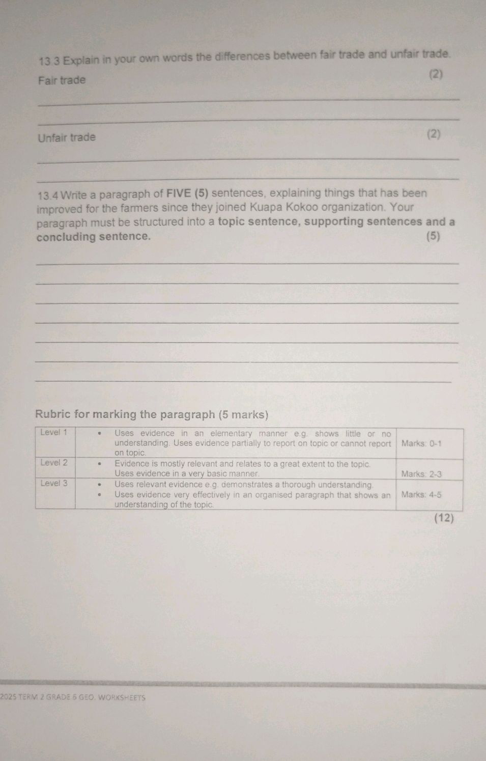 133 Explain in your own words the | StudyX