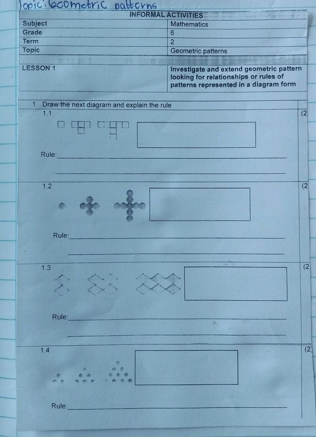 1. Draw the next diagram and explain the | StudyX