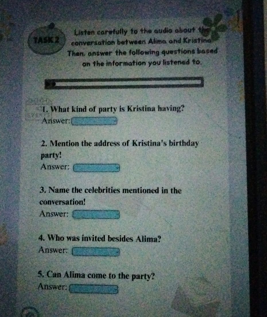 Listen carefully to the audio about the | StudyX