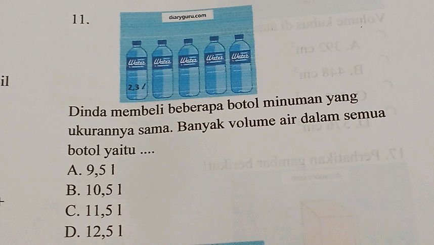 Dinda membeli beberapa botol minuman yang | StudyX