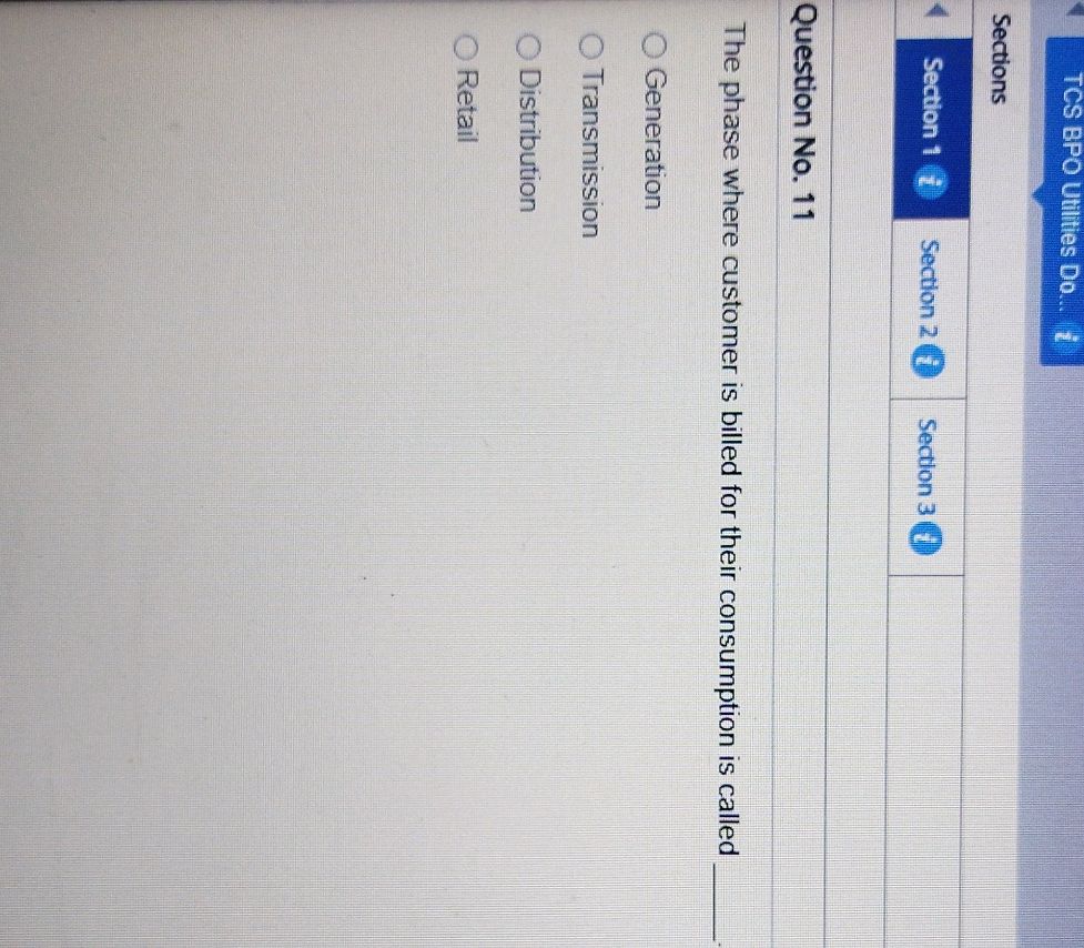Question No. 11 The phase where customer is | StudyX