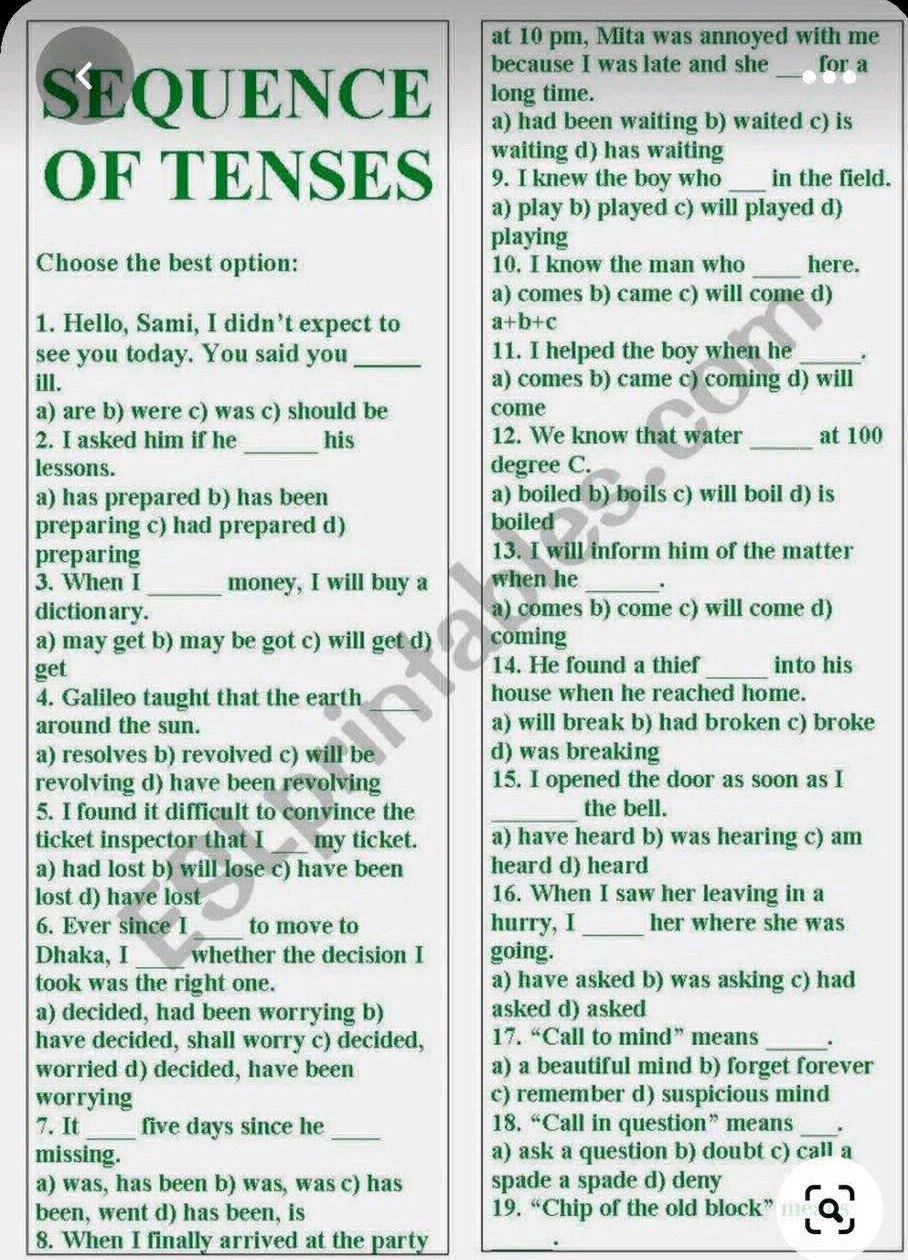 Choose the best option: 1. Hello, Sami, I | StudyX