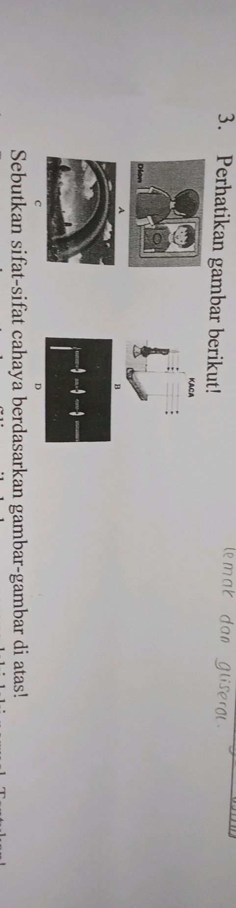 3. Perhatikan gambar berikut! Sebutkan | StudyX