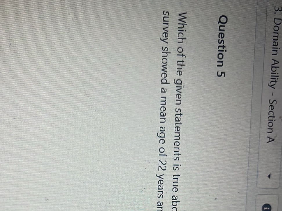 Question 5 Which of the given statements is | StudyX