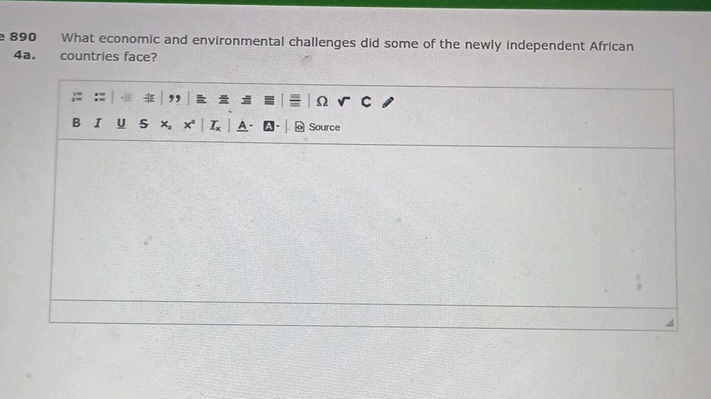 What economic and environmental challenges | StudyX