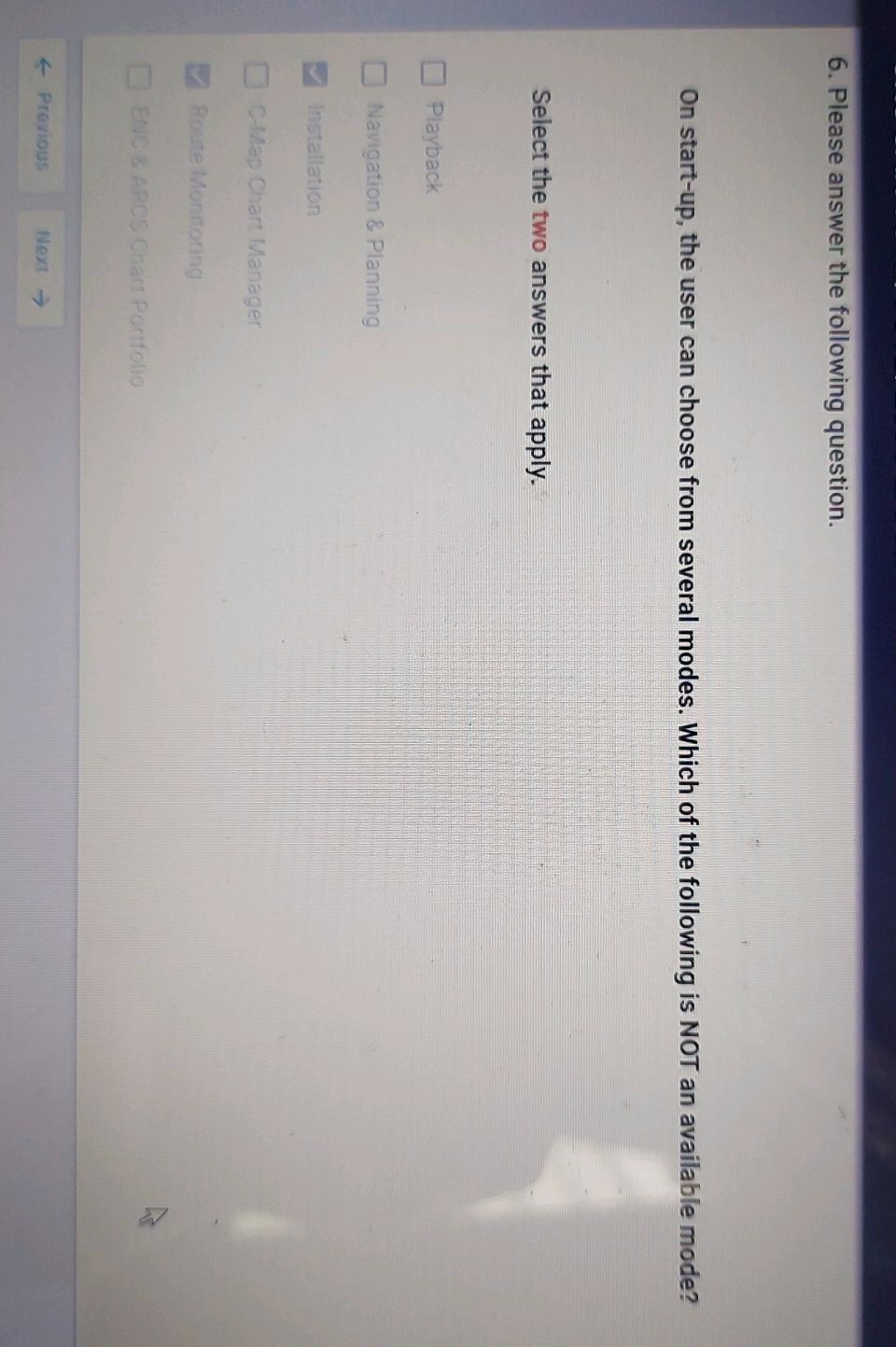 6. Please answer the following question. On | StudyX