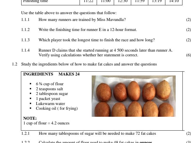 Use the table above to answer the questions | StudyX