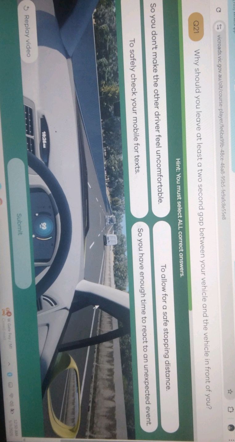 Q21 Why should you leave at least a two | StudyX