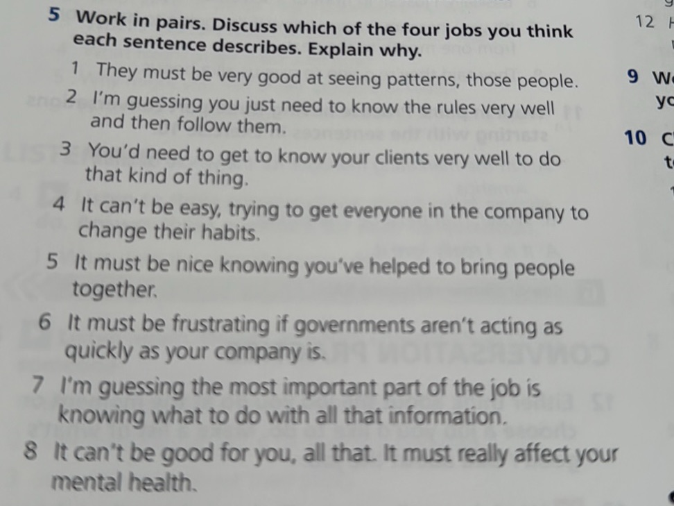 5 Work in pairs. Discuss which of the four | StudyX