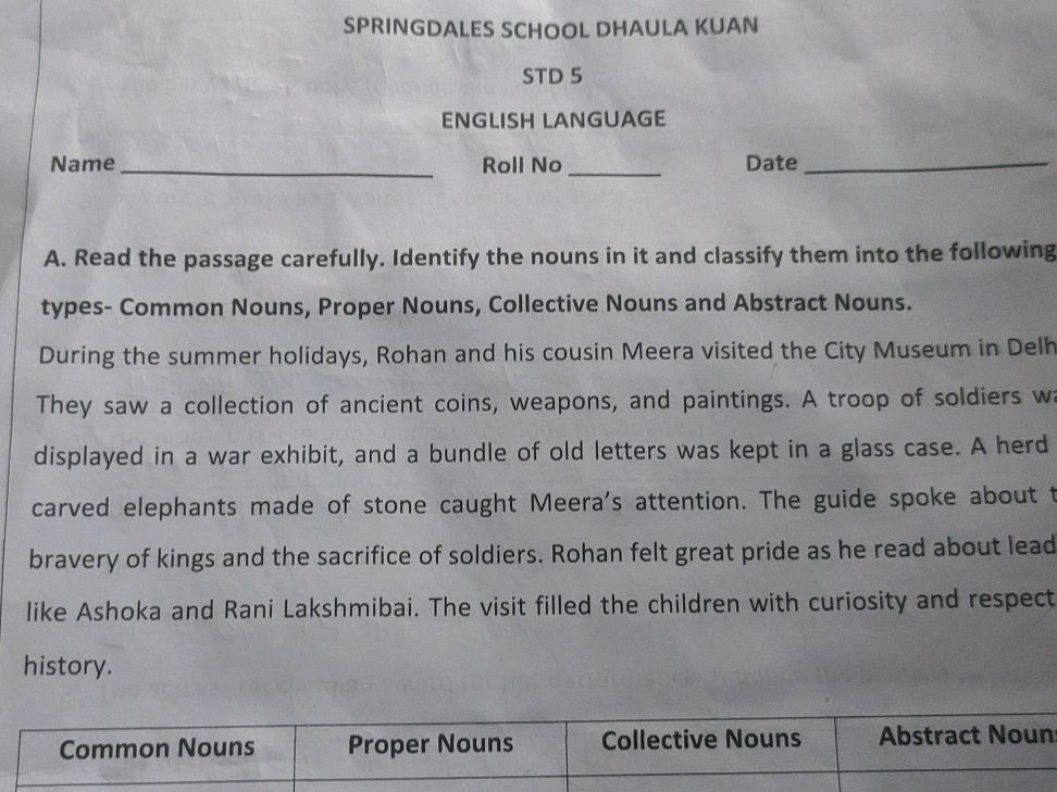 A. Read the passage carefully. Identify the | StudyX