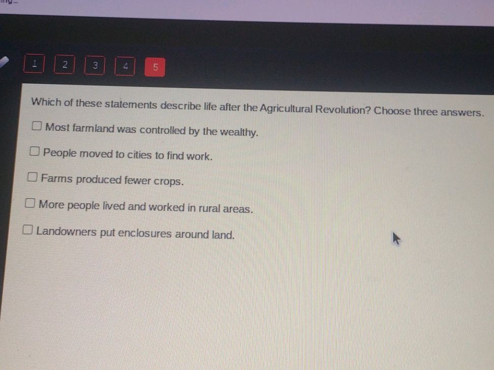 Which of these statements describe life | StudyX