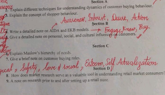 2. Explain different techniques for | StudyX
